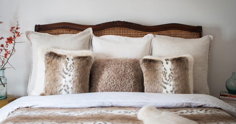 Luxury faux fur accessories for women and the home – Helen Moore