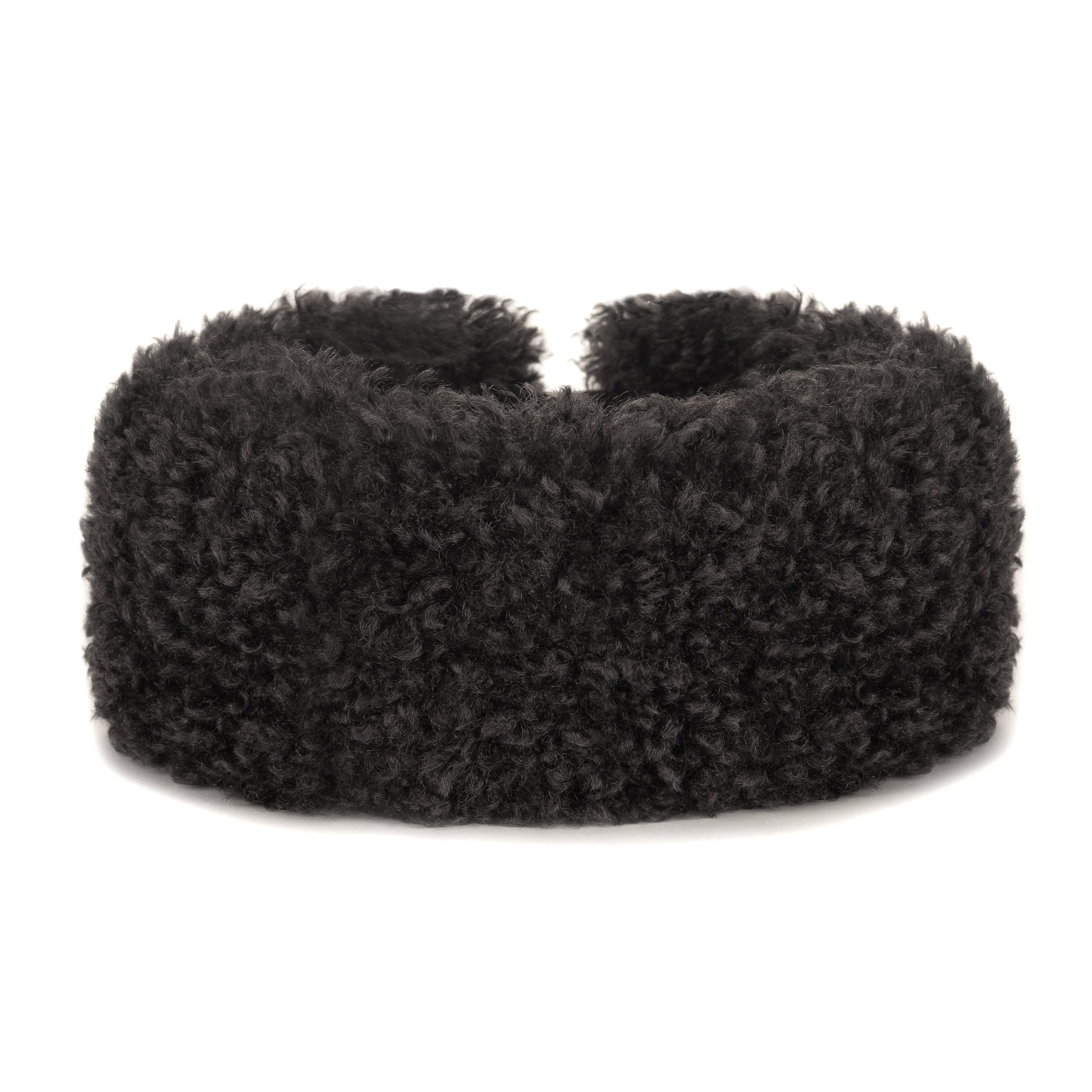 Faux Fur Huff Headband – Helen Moore